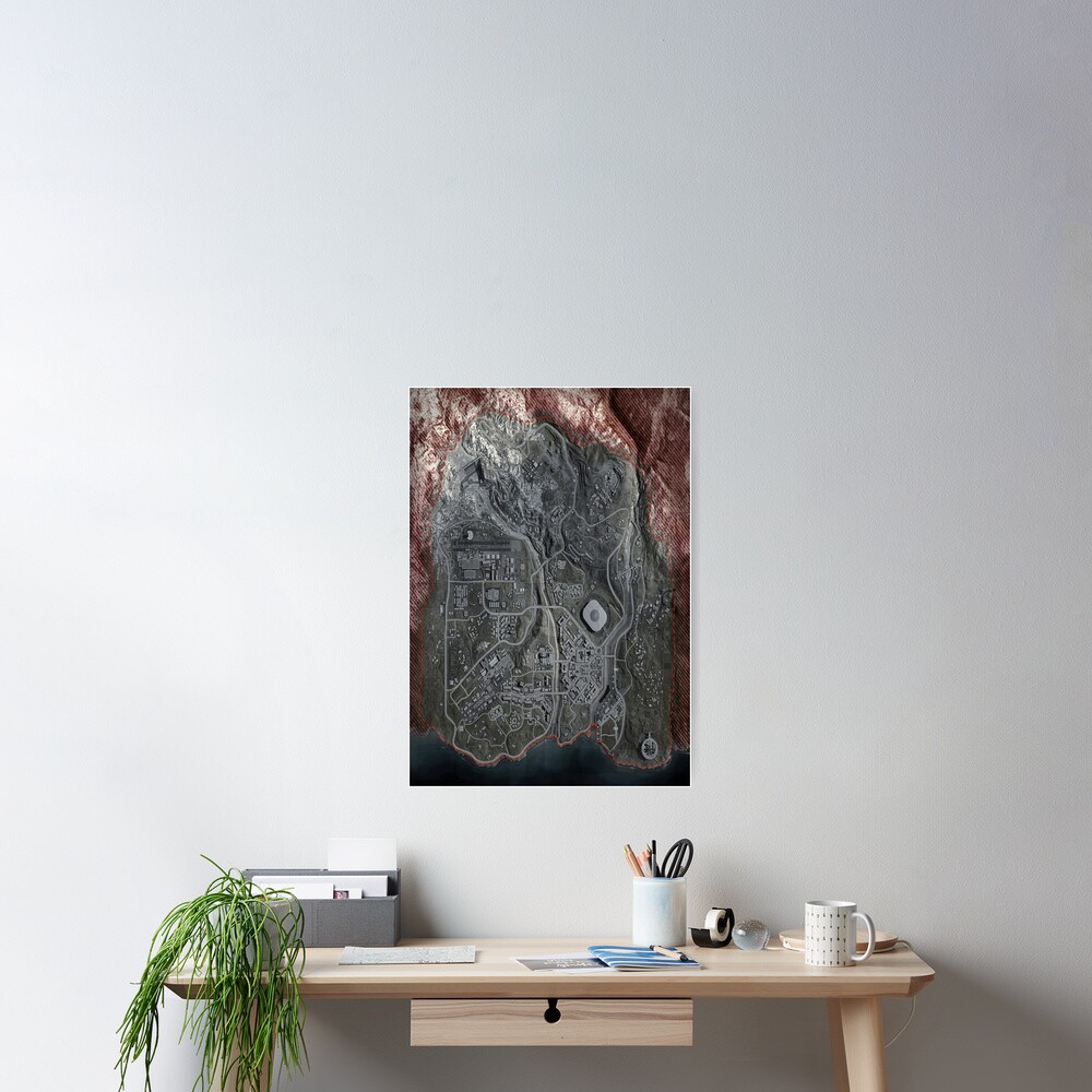 "Verdansk Warzone - Verdansk Map" Art Board Print for Sale by jaggyboy ...
