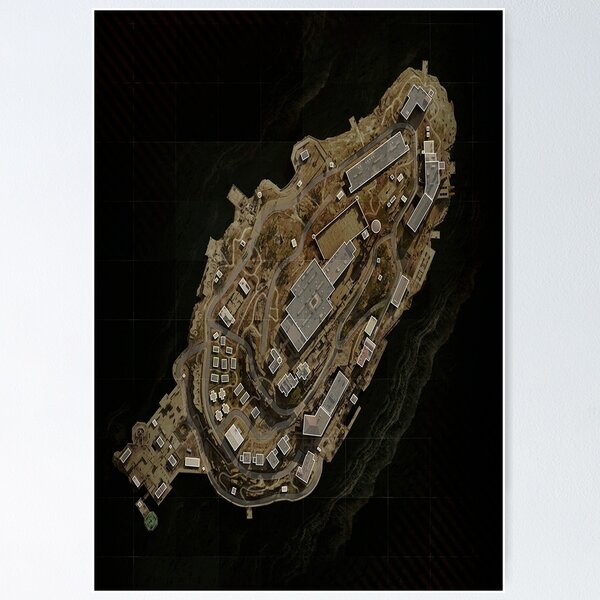 "Rebirth island Map - Verdansk Map - Caldera Map" Poster for Sale by ...