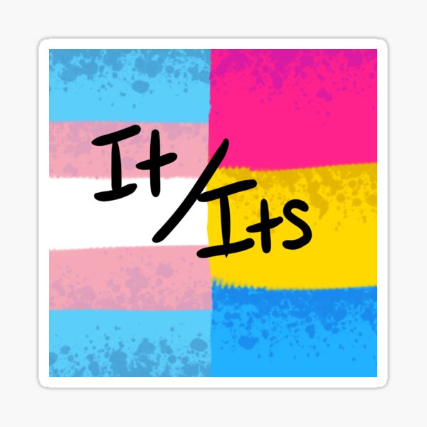 "Trans Transgender Pansexual Panromantic Pan Pride Flag Pronouns It/its ...