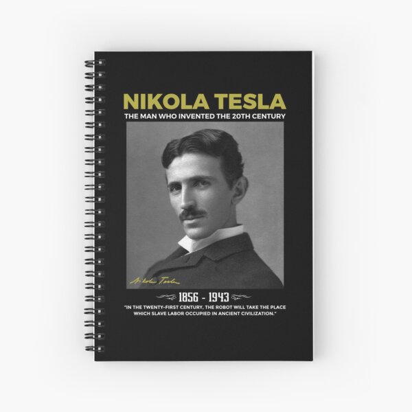 "nikola tesla, quote by nikola tesla" Journal for Sale by ALIENATIVED ...