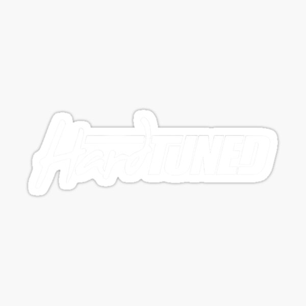 "HARDTUNED" Sticker for Sale by krimow35 | Redbubble
