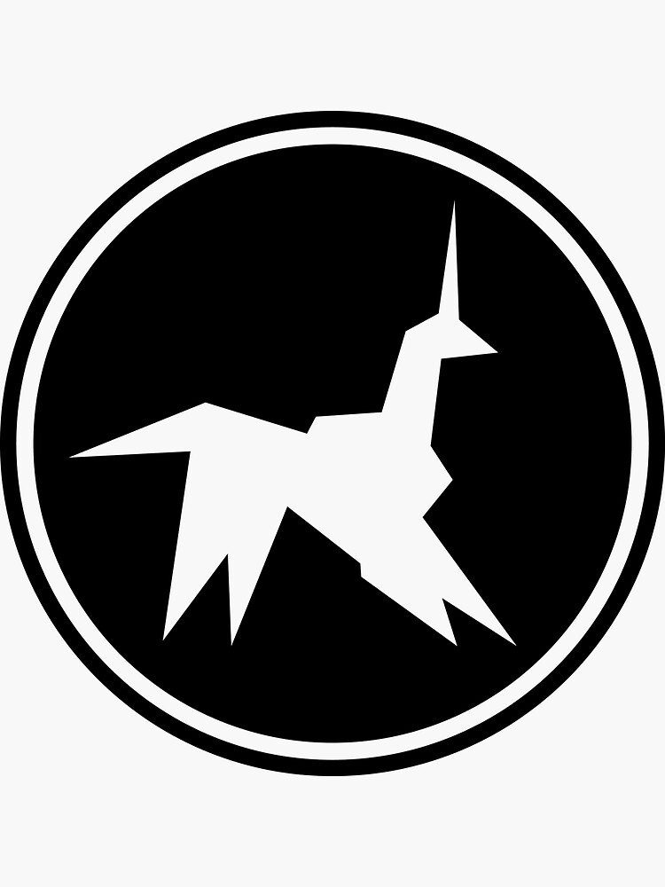 "BLADE RUNNER UNICORN LOGO" Sticker for Sale by quentindron | Redbubble
