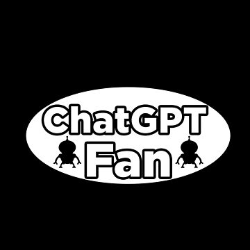 "ChatGPT Fan Chatbot " Sticker for Sale by PeterPrv | Redbubble