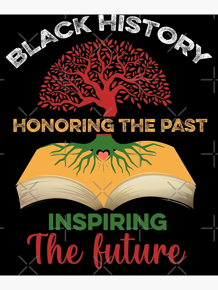 "Honoring The Past Inspiring The Future Black History Month" Poster for ...