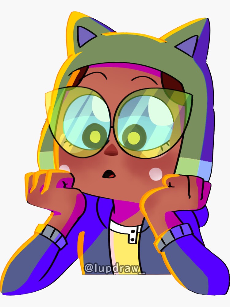 "Vee (The Owl House)" Sticker for Sale by Lup-Draw | Redbubble