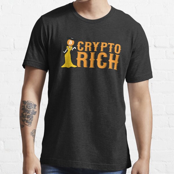 "Crypto Rich Crypto Shirt | Cryptocurrency Hoodie | Bitcoin Shirts ...