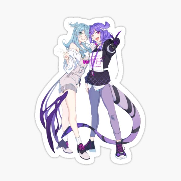 "Nijisanji - Elira Pendora - Selen Tatsuki - Dragon Sister" Sticker for ...