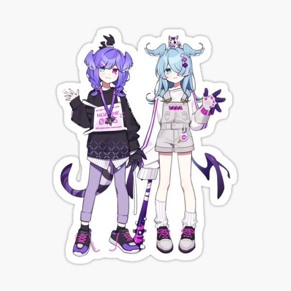 "Nijisanji - Elira Pendora - Selen Tatsuki - Dragon sister" Sticker for ...