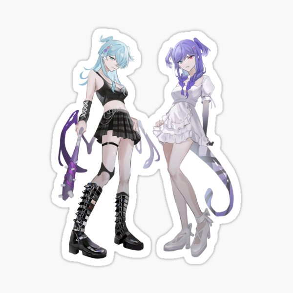 "Nijisanji - Elira Pendora - Selen Tatsuki - Dragon sister" Sticker for ...