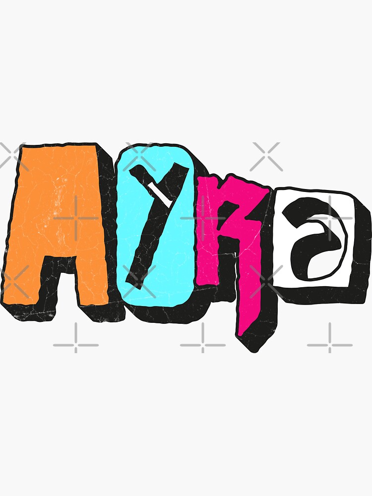 "AYRA name, My name is Ayra" Sticker for Sale by dangerarrow | Redbubble