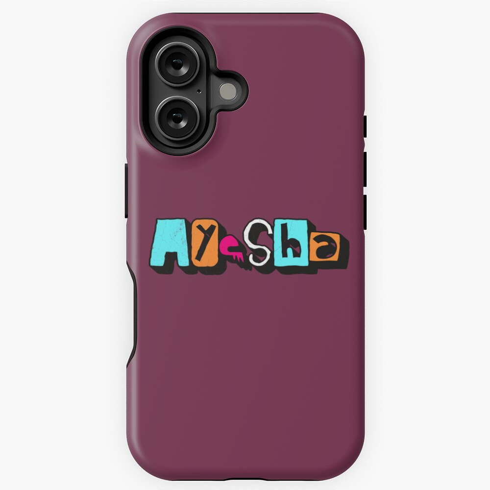 "AYESHA name, My name is Ayesha" Sticker for Sale by Danylo Mikhnievych ...