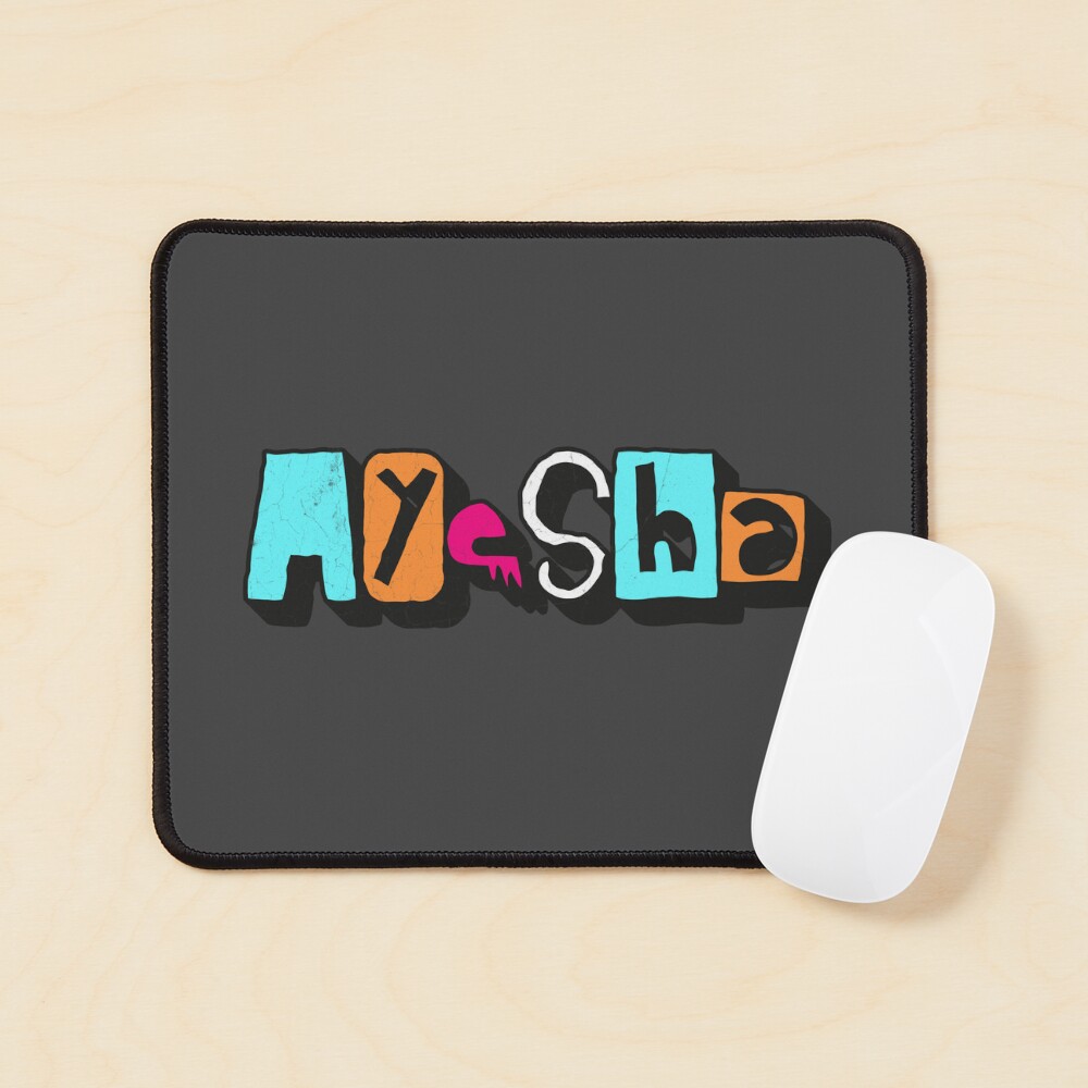 "AYESHA name, My name is Ayesha" Sticker for Sale by dangerarrow ...