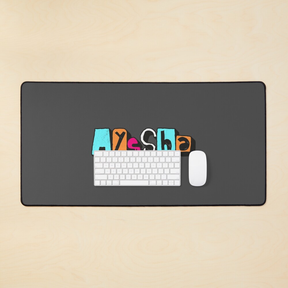 "AYESHA name, My name is Ayesha" Sticker for Sale by dangerarrow ...
