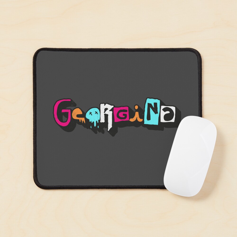 "GEORGINA name, My name is Georgina" Sticker for Sale by dangerarrow ...
