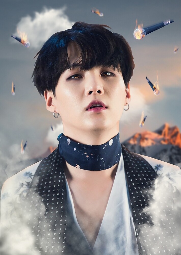 "Suga "MIC Drop"" by sjolivieri | Redbubble