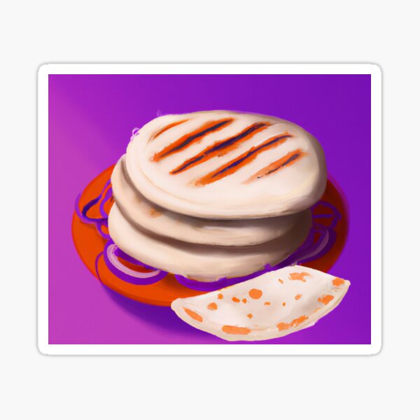 "Retro Vintage I Love Pupusas Salvadoran de Comal" Sticker for Sale by ...