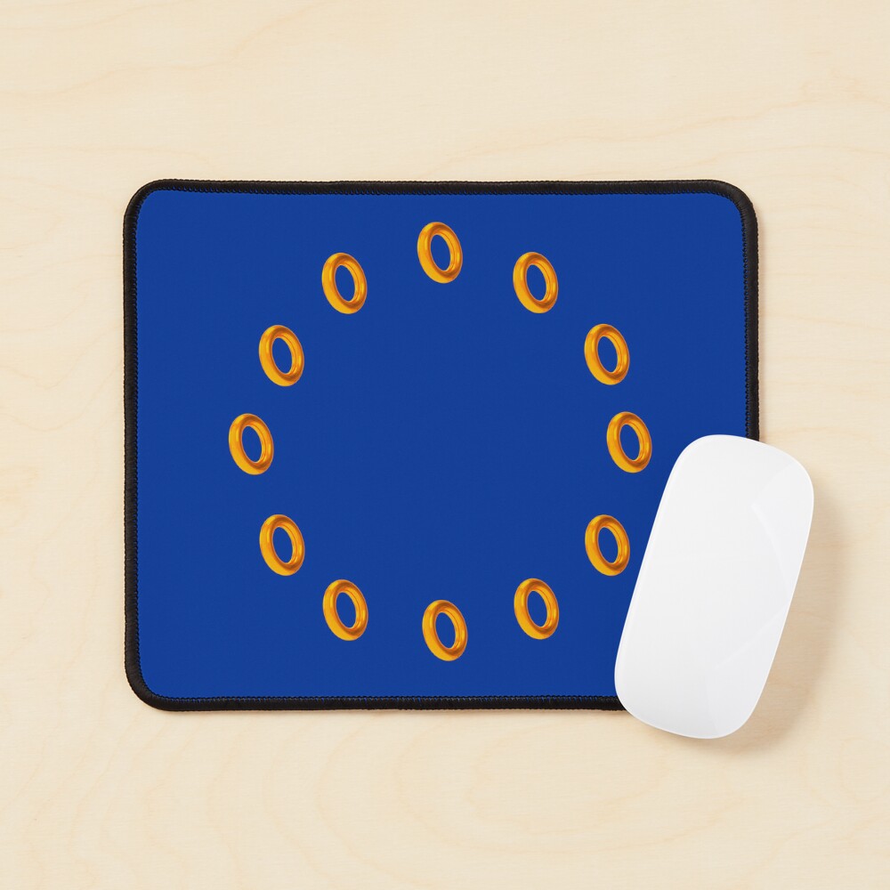 "european union sonic ring" Sticker for Sale by Frogus | Redbubble