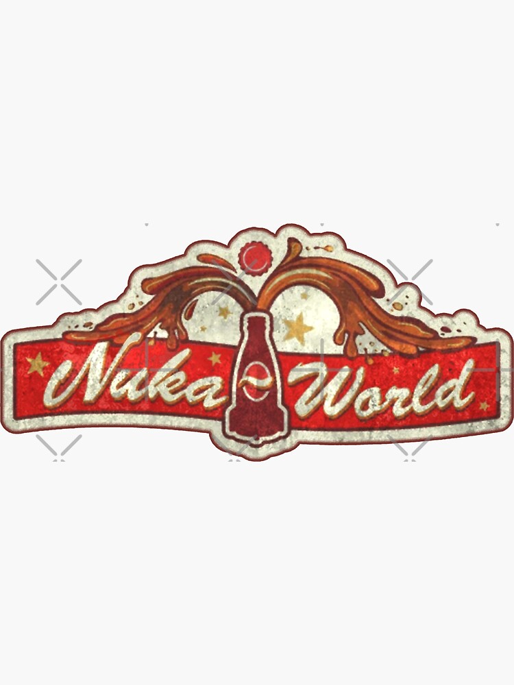 "Nuka World" Sticker for Sale by DBnation | Redbubble