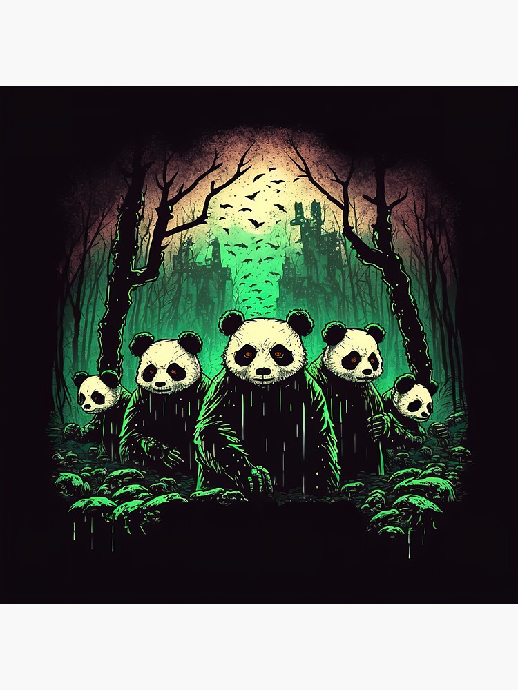 "Panda Gang" Sticker for Sale by dimitrispasxas | Redbubble