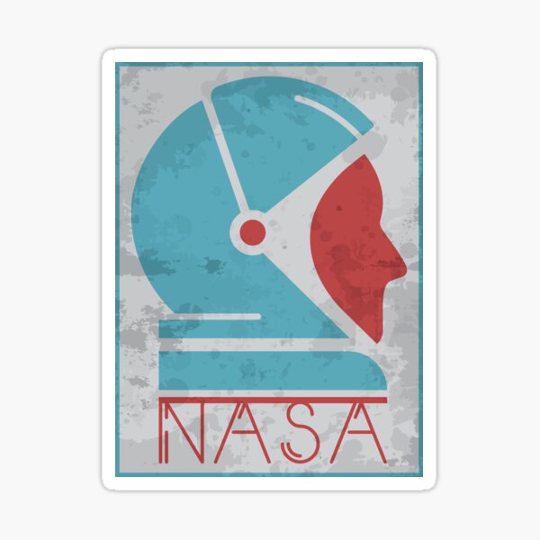 "NASA Logo" Sticker for Sale by MaxKalef | Redbubble