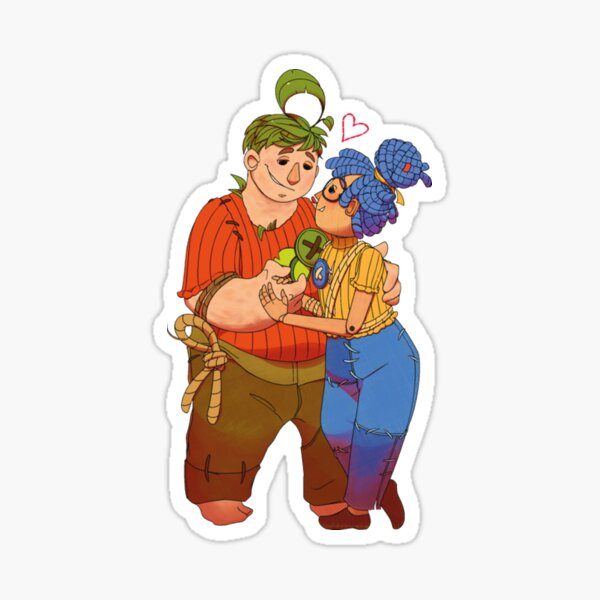 Pegatina «May y Cody de Se necesitan dos» de yalalal | Redbubble