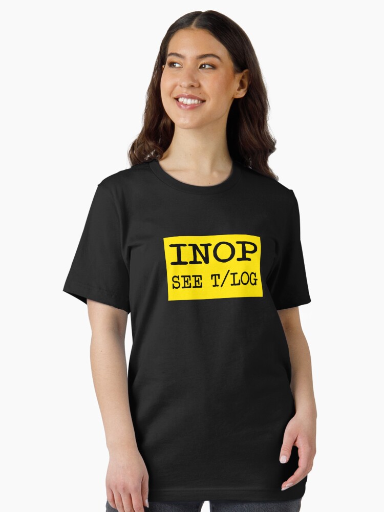 "Inop See Technical Log Airplane Inoperative Sign Humor Saying ...