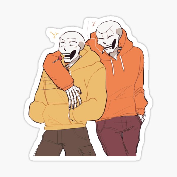 "Double Underswap Pap" Sticker for Sale by WAVE-nine | Redbubble