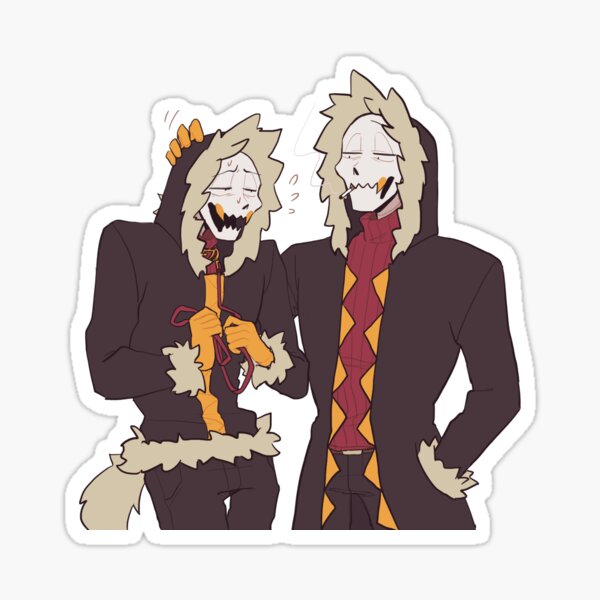 "Double Swapfell Red Pap" Sticker for Sale by WAVE-nine | Redbubble