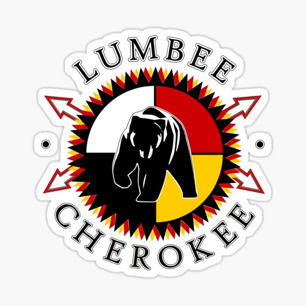 "Lumbee Cherokee" Sticker by RosaleesPaperie | Redbubble