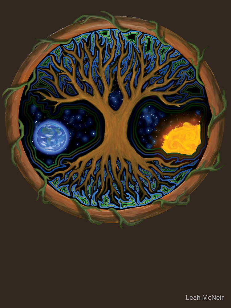 "Astral Tree of Life" Essential T-Shirt for Sale by Leah McNeir | Redbubble