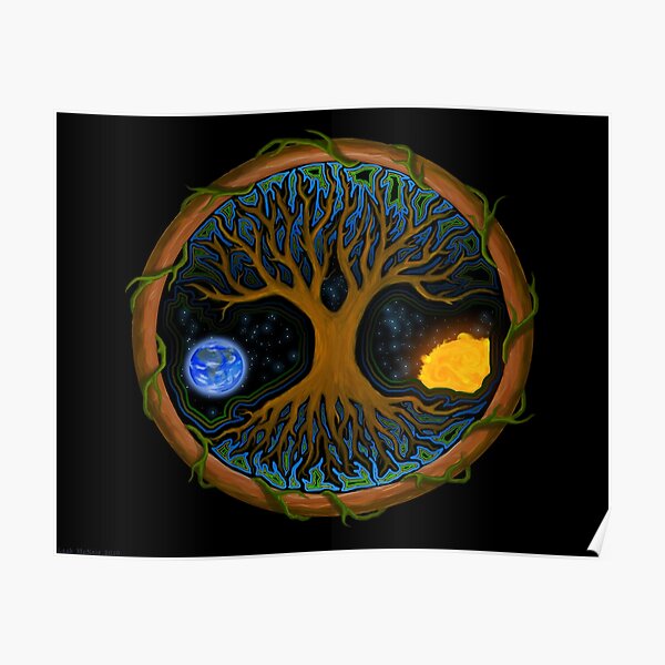 "Astral Tree of Life" Poster for Sale by LeahMcNeir | Redbubble