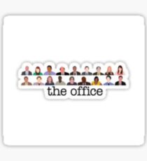 The Office Cast Stickers | Redbubble