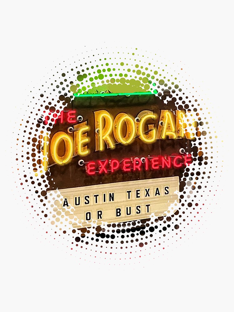 "Joe Rogan Podcast Fan Design" Sticker for Sale by ThisShouldBaT ...