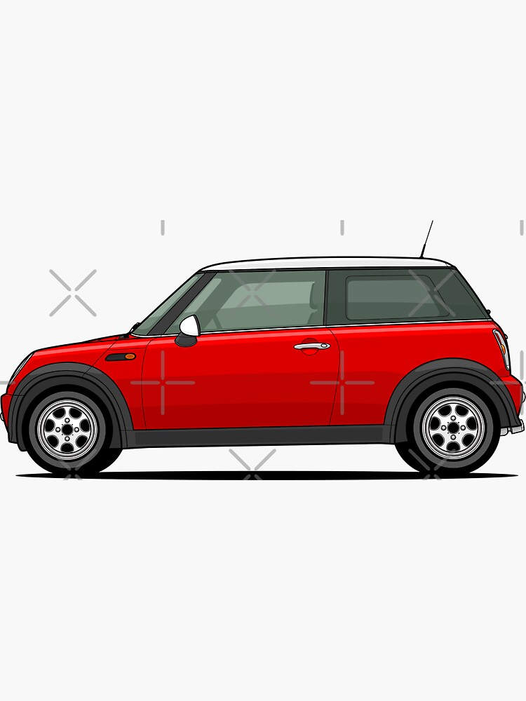 "Furious Driving's 2001 Y reg R50 Mini Cooper" Sticker for Sale by ...