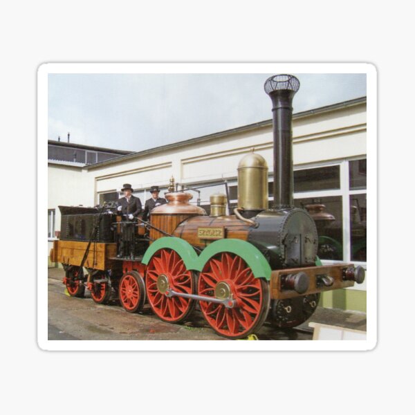 "Early 1800s Steam Locomotive" Sticker for Sale by TechLaughs | Redbubble