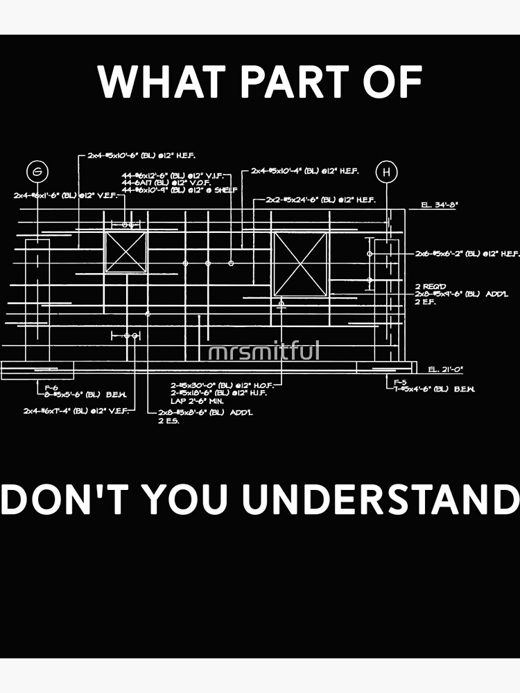 "Funny Architectural Civil Engineering Engineer T-Shirt Gift" Art Print ...