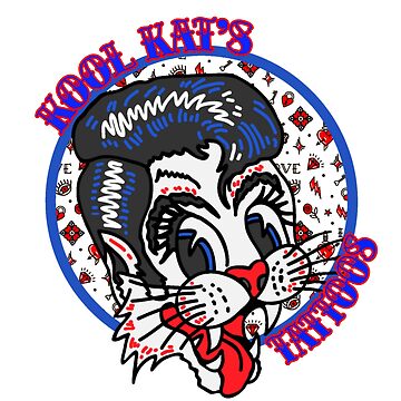 "Kool Kats" Sticker for Sale by ShoppeMorbid | Redbubble