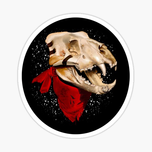 "Tony the Tiger (Cereal Skull Series)" Sticker for Sale by fuzzytooth ...