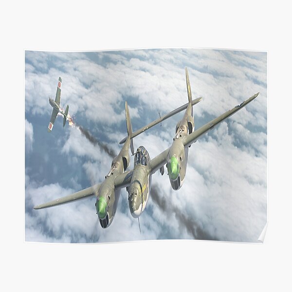 P 38 Lightning Posters | Redbubble
