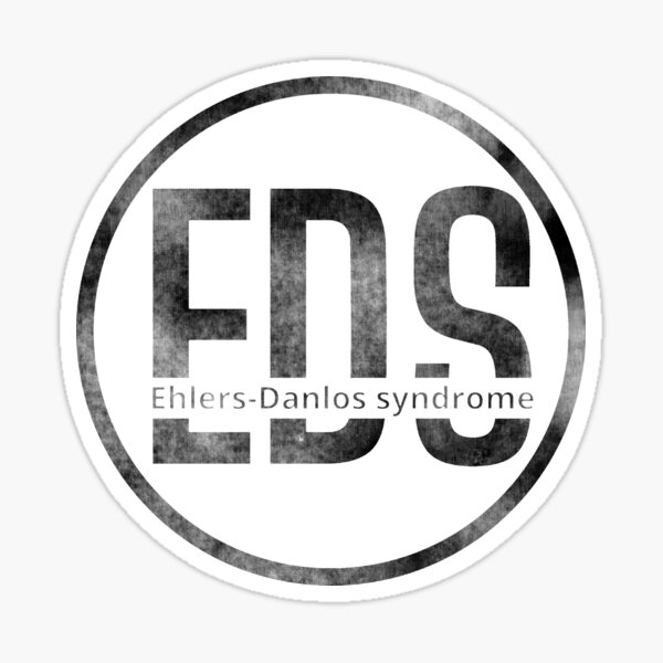 "EDS Ehlers-Danlos syndrome" Sticker for Sale by Lillieoandco | Redbubble
