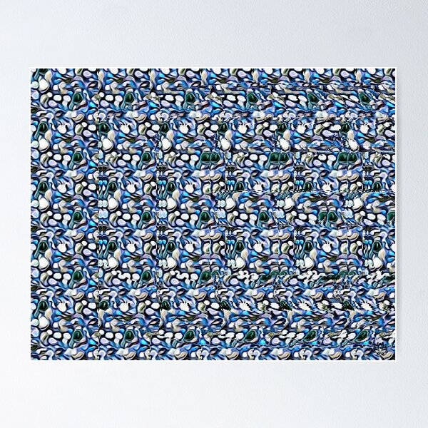 Stereograms For Sale Stereogram By HR FM Eyes On Walls