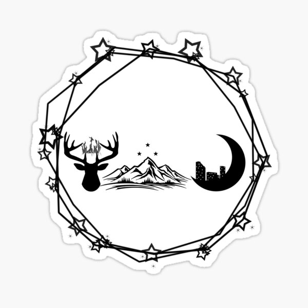 "World of SJM" Sticker for Sale by Rowena Rogers | Redbubble