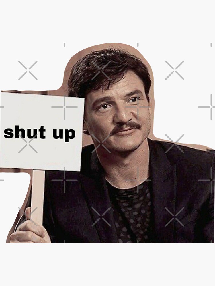 "Pedro Pascal " Sticker for Sale by Nöa Turner | Redbubble