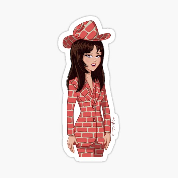 "Fran Fine Brick" Sticker for Sale by kaylacoombs | Redbubble