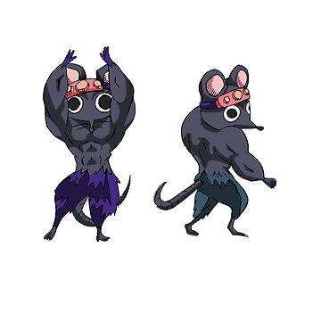 "The Gym Rat" Sticker by DailyDaph | Redbubble