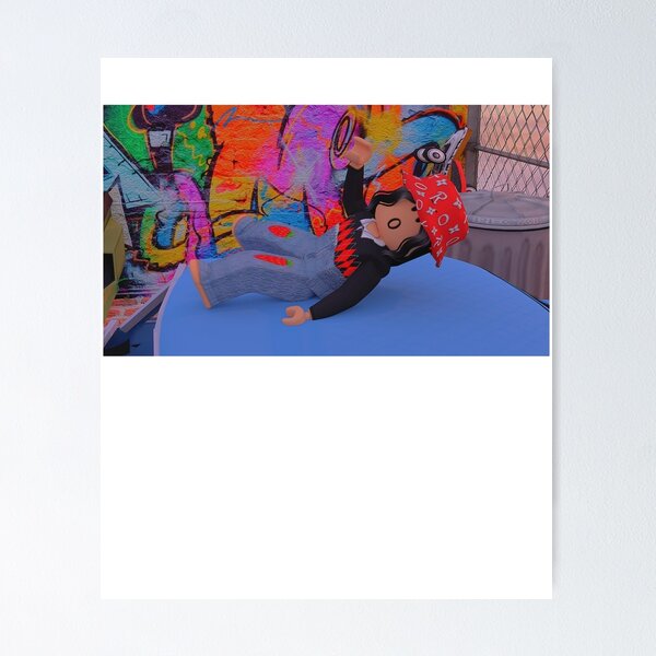 "RoGanster" Poster for Sale by ZacharyStokes | Redbubble