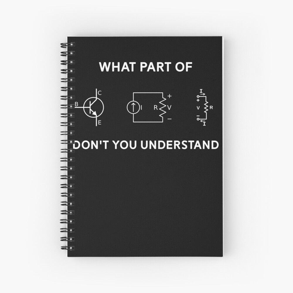 "Electrical Engineer T-shirt Gift Funny Engineering Sarcasm" Spiral ...