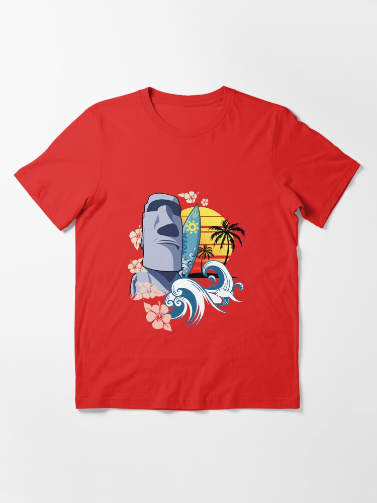 "Moai" T-shirt for Sale by Paolo87 | Redbubble | moai t-shirts - isola ...
