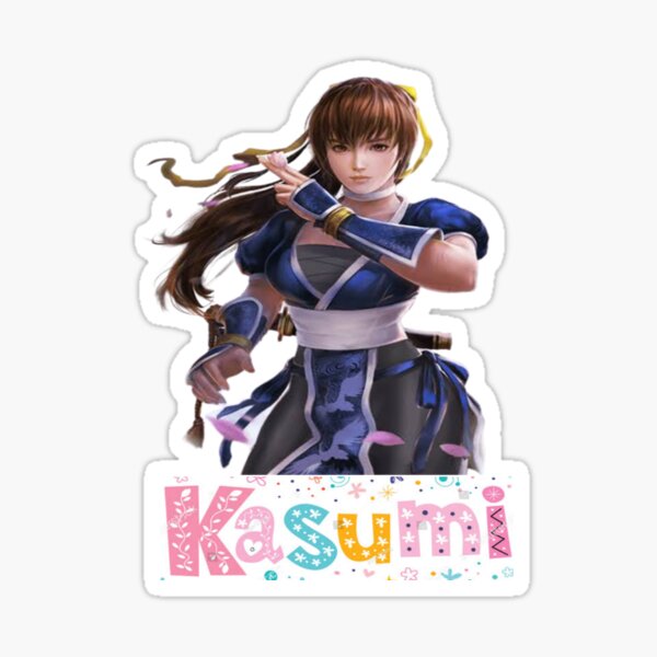 " Kasumi " Sticker for Sale by sagestar | Redbubble