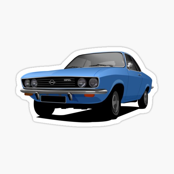 Opel Manta Stickers | Redbubble